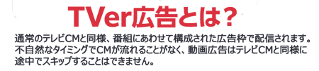 TVer広告｜GoGood株式会社
